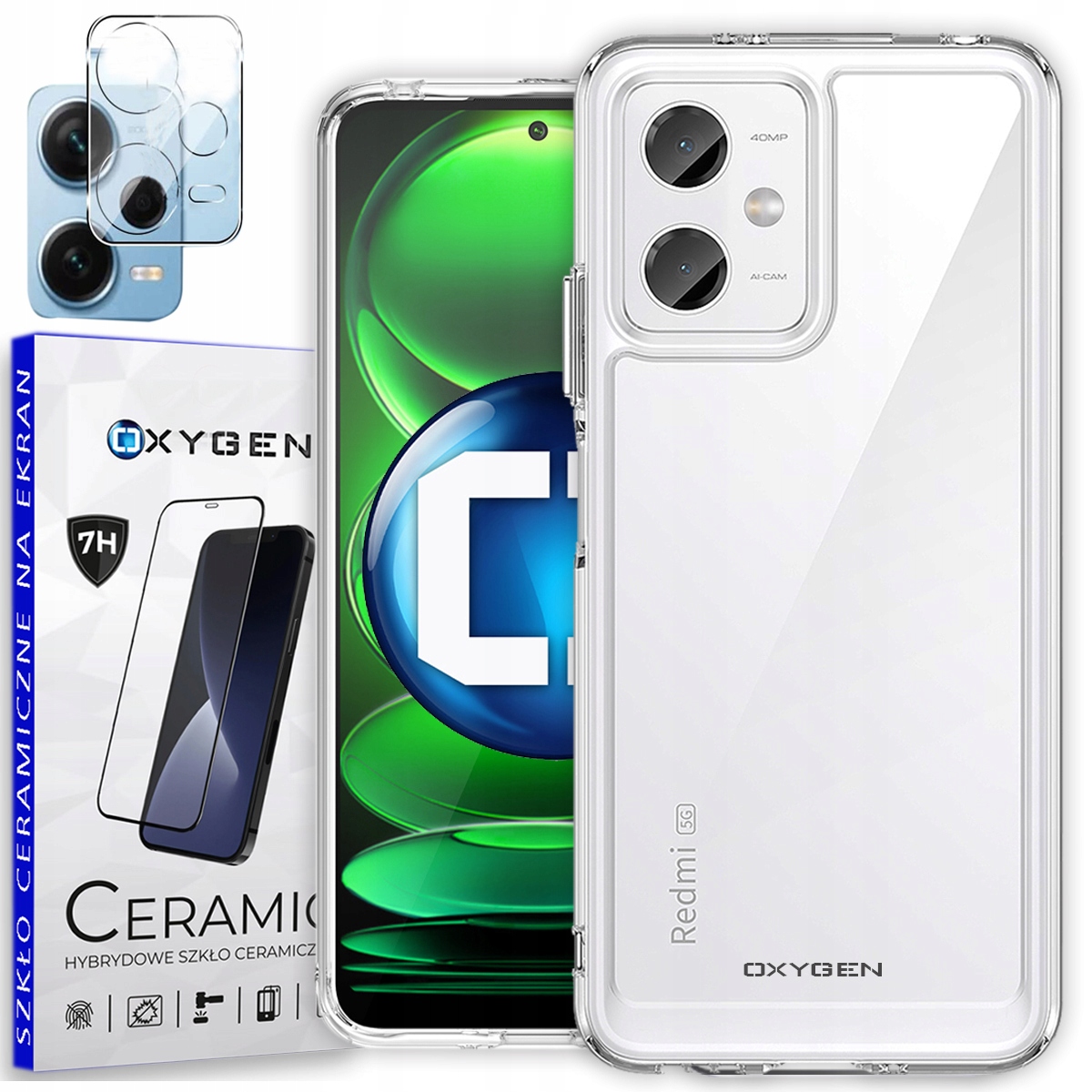 Etui Case OXYGEN PURE do Xiaomi Note 12 PRO 5G +szkło ceramiczne + aparat - Sklep, Opinie, Cena ...