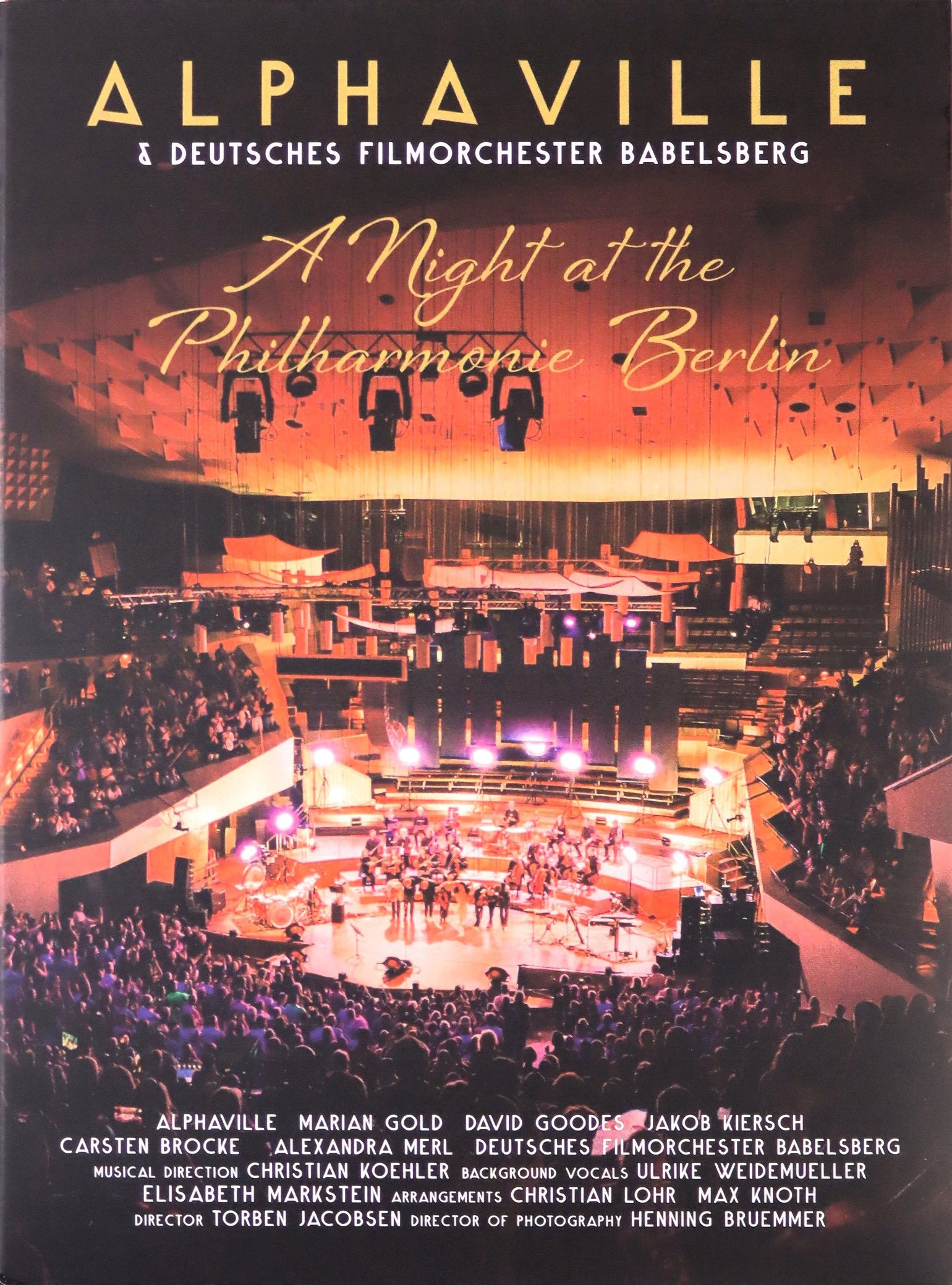 ALPHAVILLE: A NIGHT AT THE PHILHARMONIE BERLIN [DVD]+[2CD] 14846777035 ...