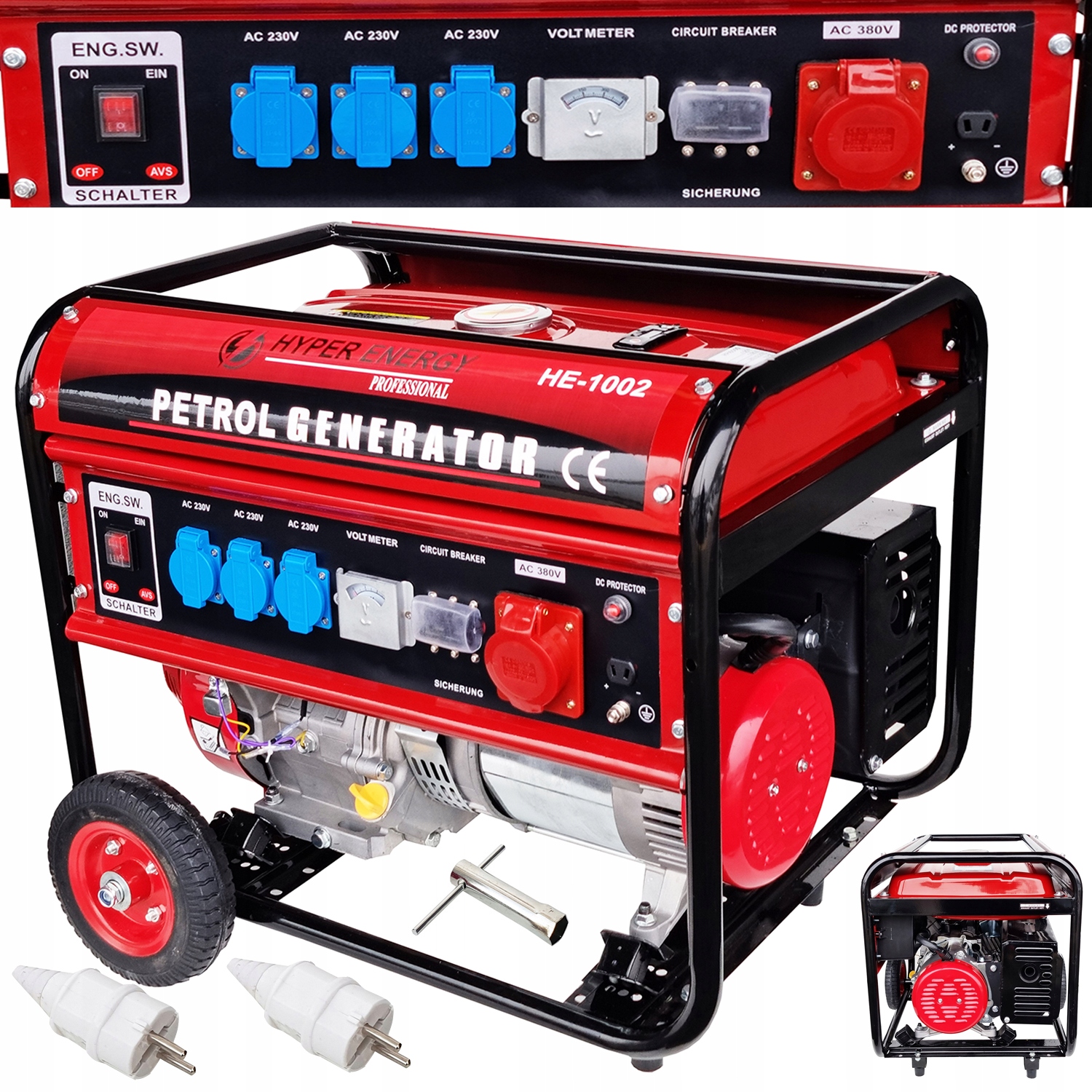 AGREGAT PRĄDOTWÓRCZY GENERATOR PRĄDU 5KW 5000w (hh6500) • Cena, Opinie ...