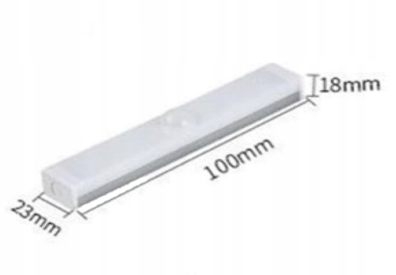 Bezprzewodowa Listwa Lampka LED z Czujnikiem Ruchu (4006021031302 ...
