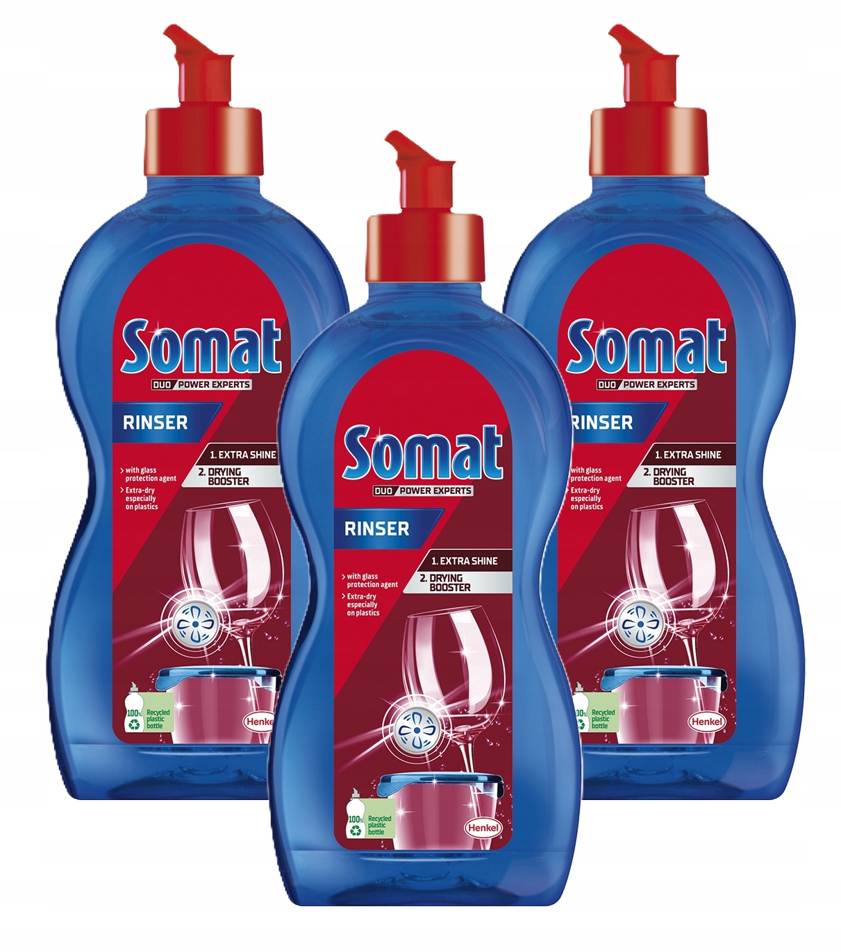 Somat Rinser Nabłyszczacz do zmywarki 3x500ml (9000101072990) • Cena ...