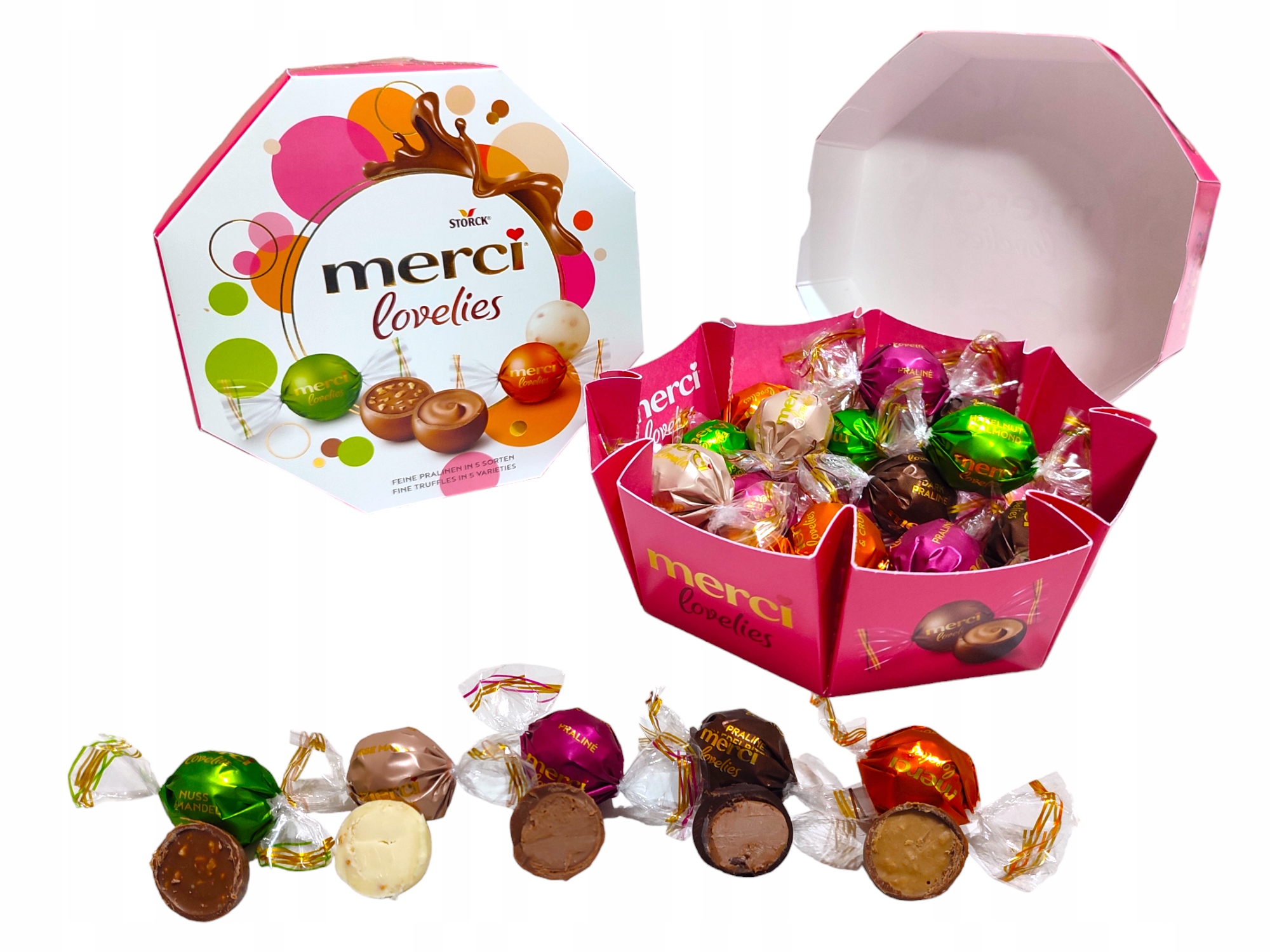 Praliny Czekoladki Merci Lovelies Classic 185g (4014400933055) • Cena ...