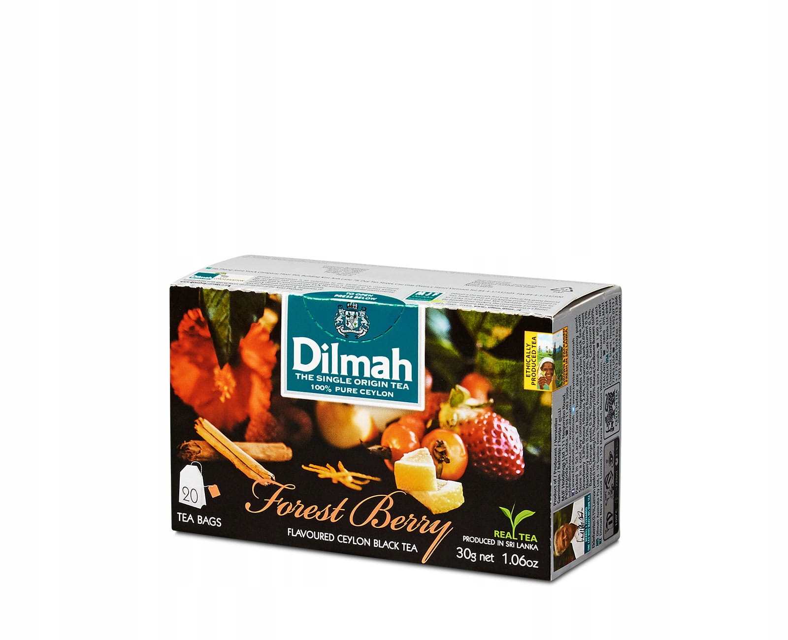 Dilmah Forest Berry [20x1,5g] Owoce Leśne 12572233576 - Allegro.pl