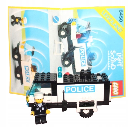 LEGO CITY TOWN CLASSIC 6450-2 INSTRUKCJA Mobile Police Truck ZESTAW ...