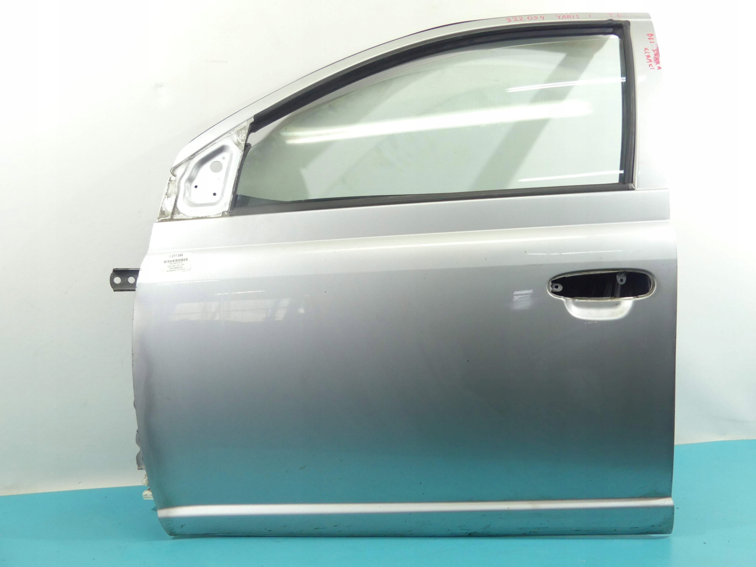 DRZWI PRZÓD LEWE TOYOTA YARIS I 99-05 5D JAPAN 199 za 299,99 zł z ...