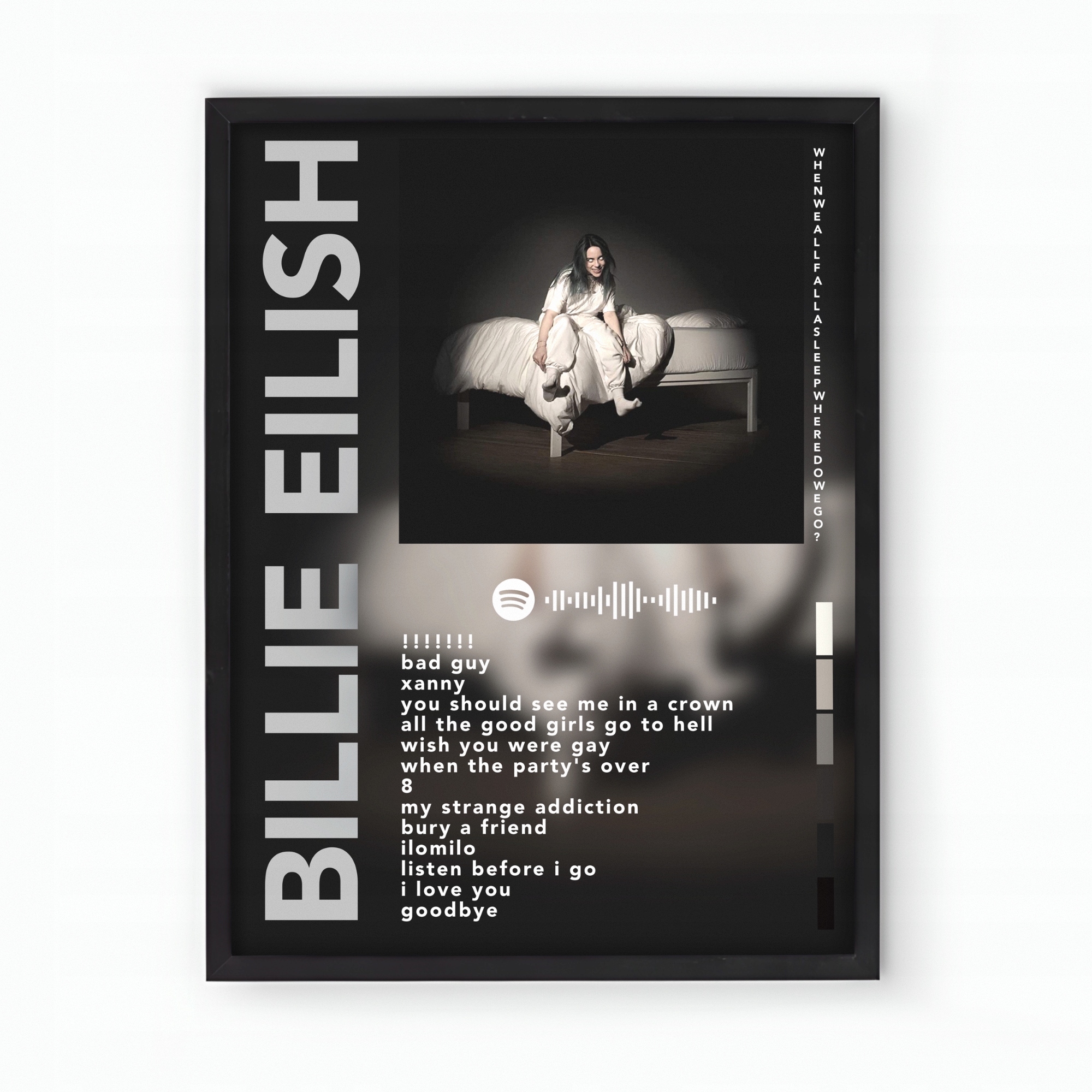 Plakat Billie Eilish - Obrazy na ścianę - Największy wybór obrazów | Allegro