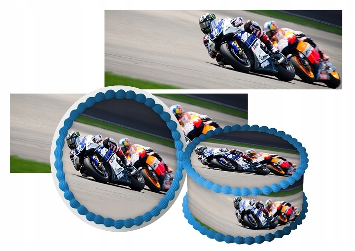 Ozdoby na Tort Motor - Niska cena na Allegro.pl