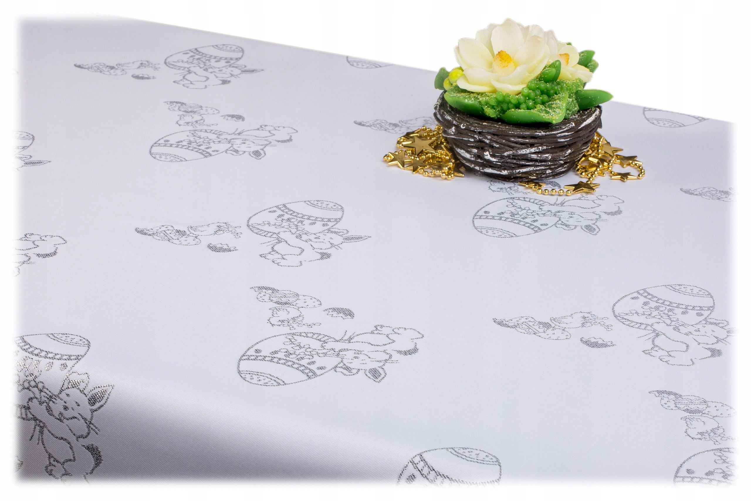 PLAMOODPORNY obrus WIELKANOC 140x240 SR Misio STYL • Cena, Opinie • Tekstylia do kuchni i ...