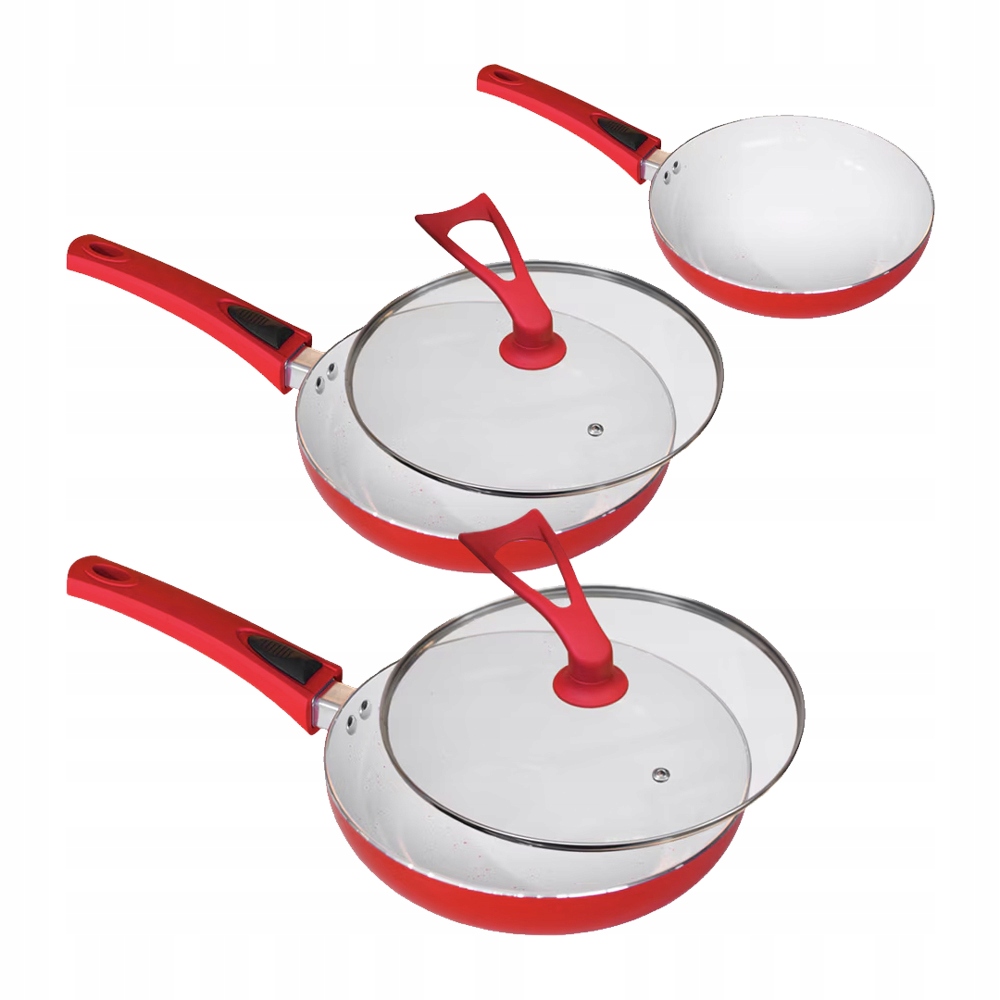 Duo Magic Premium - zestaw patelni 5 elementów • Cena, Opinie - Allegro