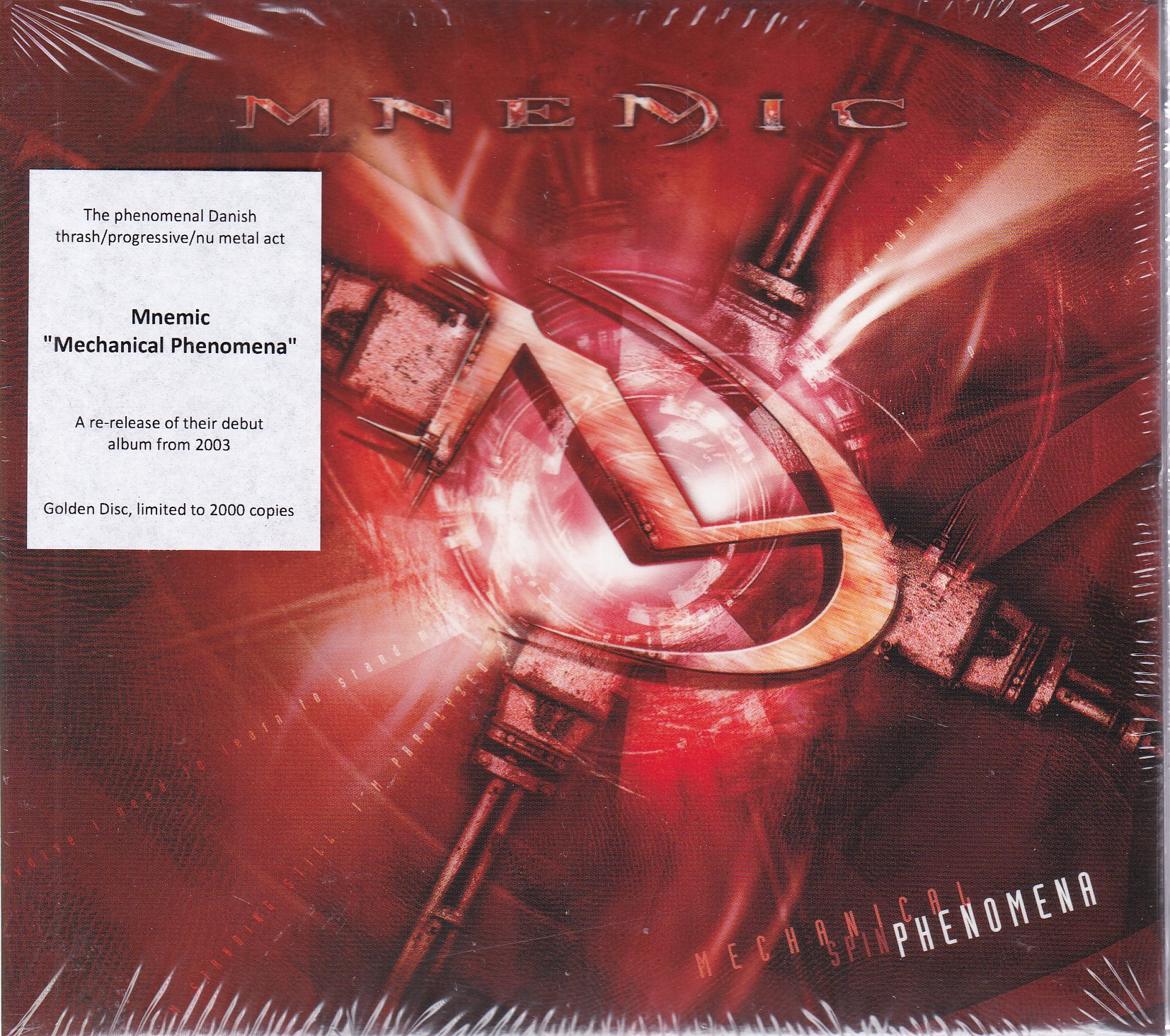 CD- MNEMIC- MECHANICAL PHENOMENA (NOWA W FOLII) 15294169772 - Sklepy, Opinie, Ceny w Allegro