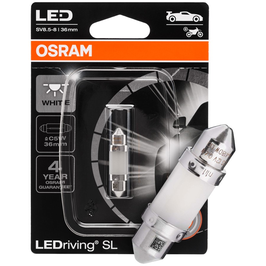 OSRAM LEDriving Festoon Żarówka LED C5W C10W 36mm 6418DWP-01B za 27 zł ... OSRAM LEDriving Festoon Żarówka LED C5W C10W 36mm 6418DWP-01B za 27 zł ...
