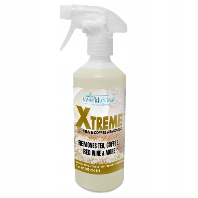 Solution World of Clean XTREME 500 ml odplamiacz do kawy 17254656643 - Allegro.pl