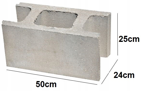 Pustak Szalunkowy - zalewowy • Cena, Opinie • Cegły 14796823420 • Allegro