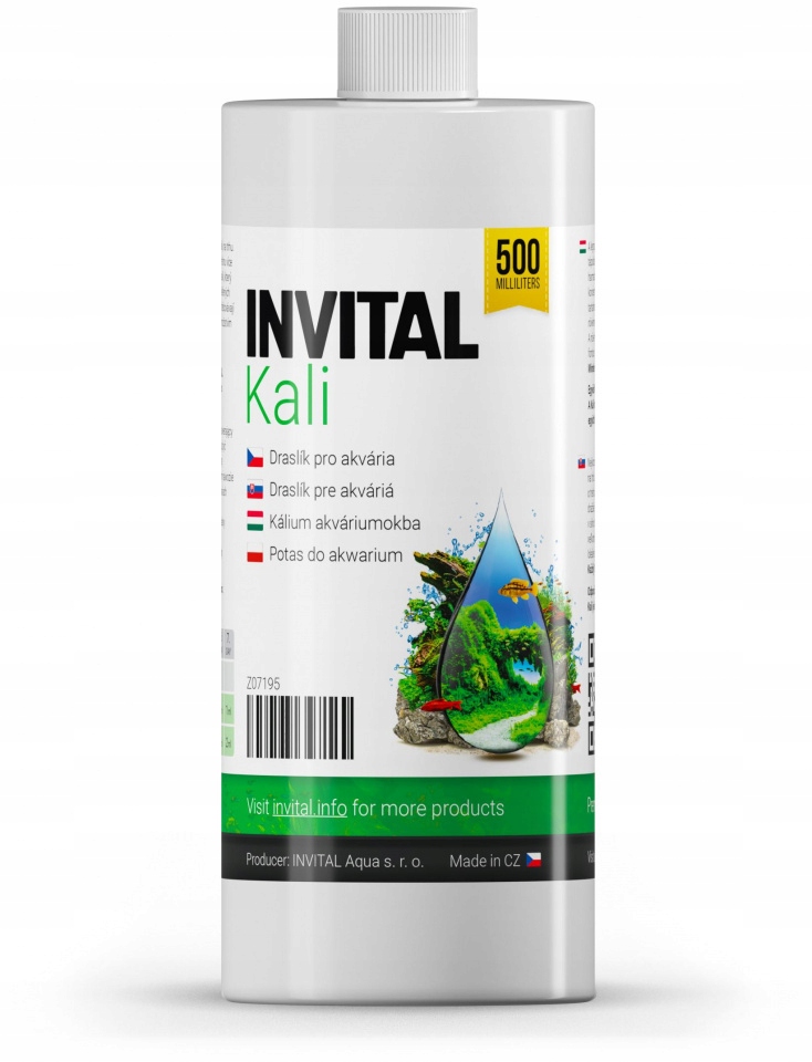 INVITAL Kali 500 ml (85941938488366) • Cena, Opinie • Nawozy ...