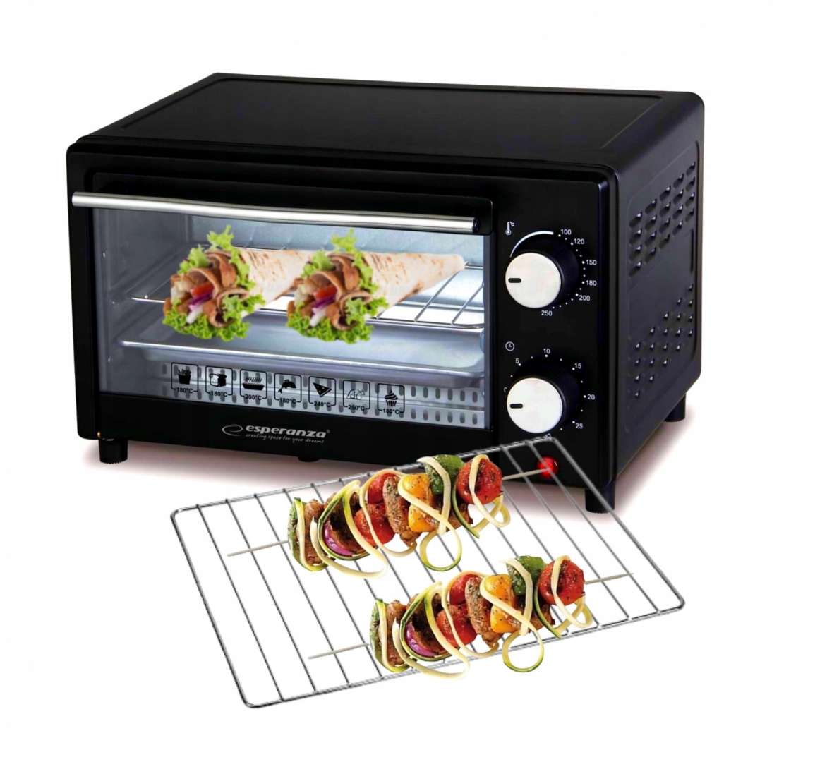 MINI ELEKTRICKÁ TROUBA VOLNĚ STOJÍCÍ GRIL 10L za 977 Kč - Allegro