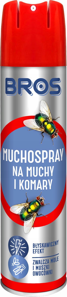 Muchospray Bros Muchy Komary Muszki Owocówki 400ml - Ekonomiczny środek ... Muchospray Bros Muchy Komary Muszki Owocówki 400ml - Ekonomiczny środek ...