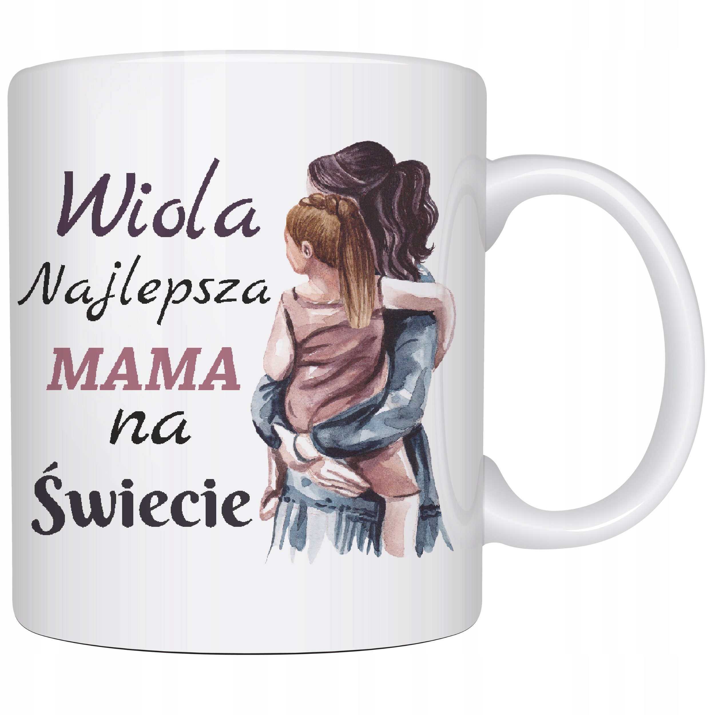 Hrnek NA DEN MATEK dárek pro MAMINKU dárek JMÉNEM MAMINKY a DÍTĚTE za 193 Kč - Allegro