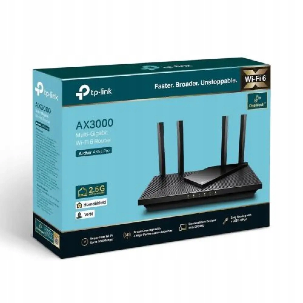 Router TP-Link Archer AX55 Pro 802.11ax (Wi-Fi 6) - Sklep, Opinie, Cena ...