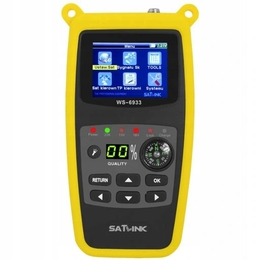 Вимірювач супутникового сигналу Satlink WS-6933 - docom.com.ua