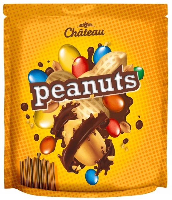 CHATEAU PEANUTS KOLOROWE ORZESZKI W SKORUPCE 400g (4061458047241 ...