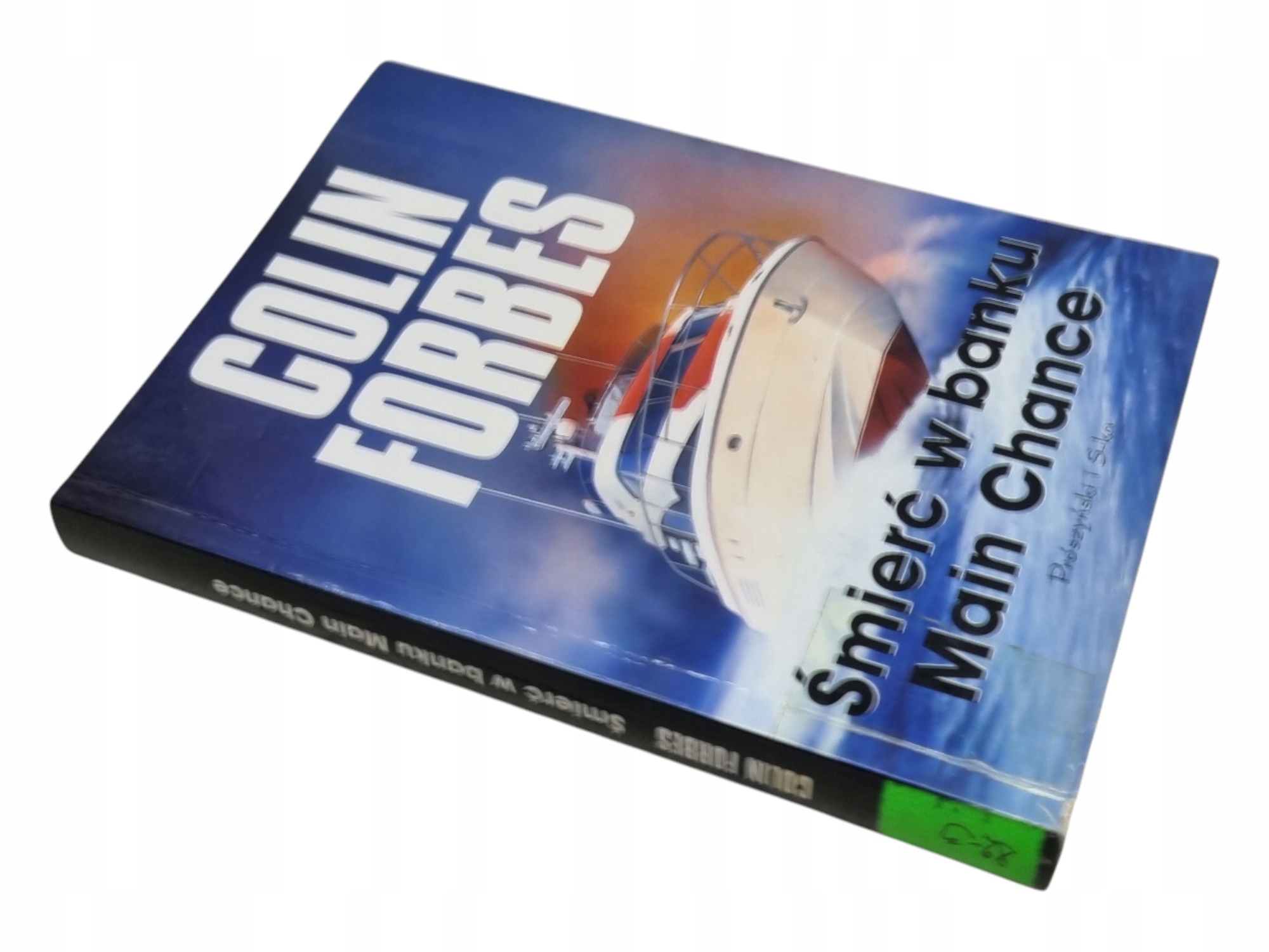 Śmierć w banku Main Chance Colin Forbes (17913725862) | Książka Allegro