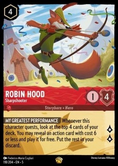 Lorcana Robin Hood - Sharpshooter • Cena, Opinie - Allegro
