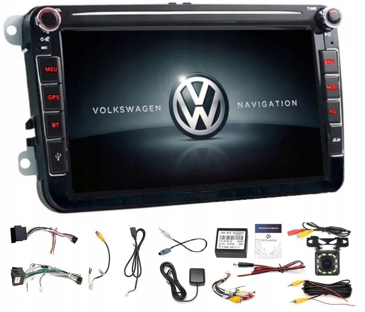 RADIO GPS ANDORID VW CADDY TIGUAN EOS POLO T5 T6 CARPLAY WIFI USB 2 ...