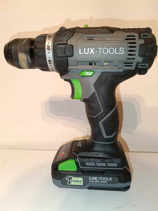 WIERTARKO-WKRĘTARKA AKUMULATOROWA LUX TOOLS A-BS-20-A SET • Cena ...