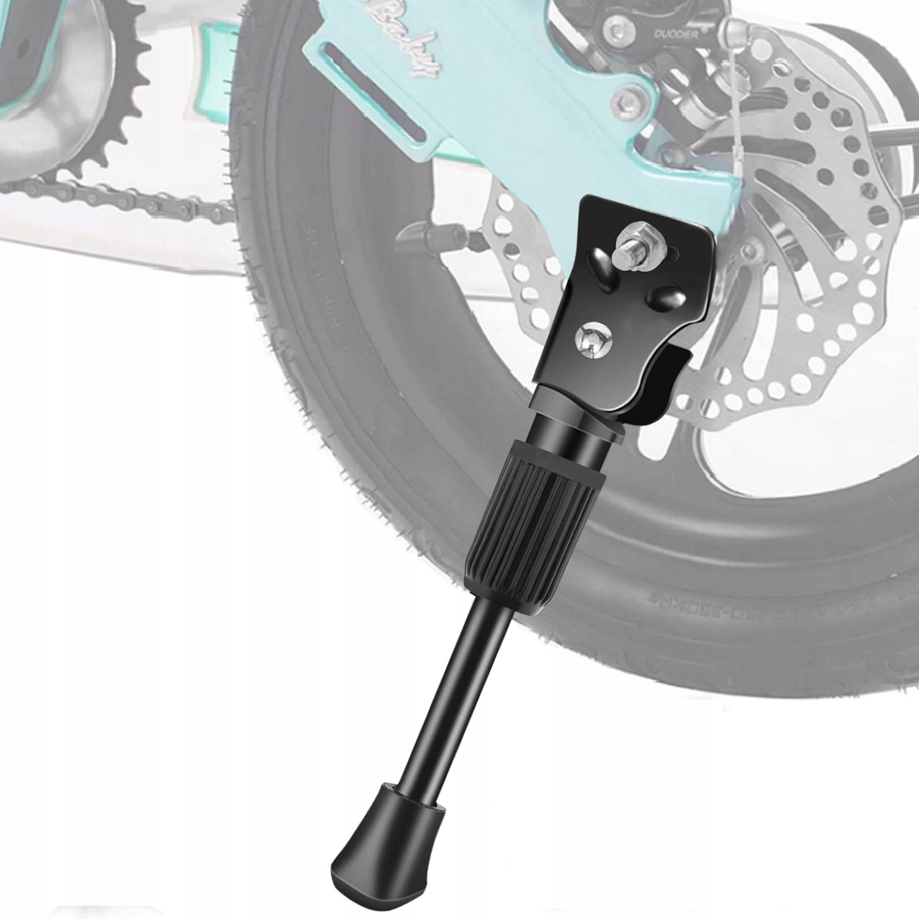 CZARNA NÓŻKA PODPORA BOCZNA STOPKA DO ROWERA DZIECIĘCEGO 16 ...