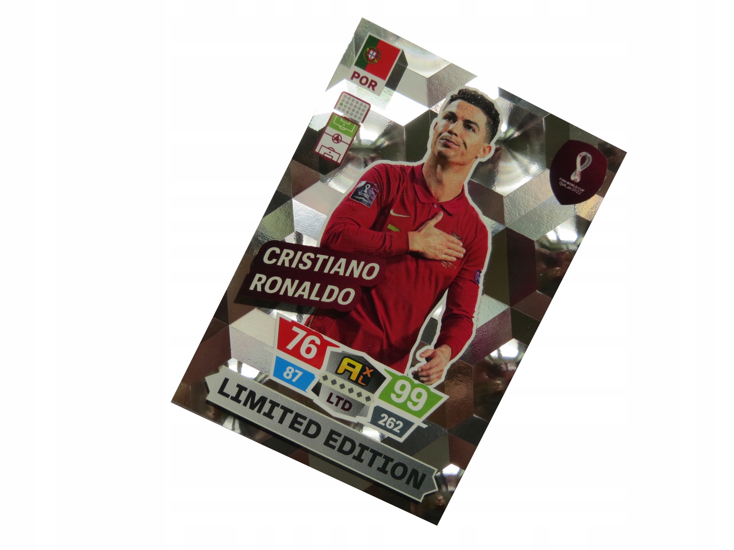 PANINI FIFA WORLD CUP QATAR 2022 KARTY PIŁKARSKIE LIMITED RONALDO ... PANINI FIFA WORLD CUP QATAR 2022 KARTY PIŁKARSKIE LIMITED RONALDO ...