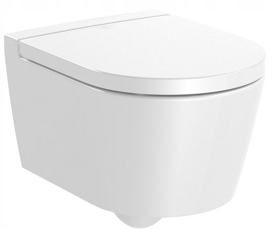 ROCA INSPIRA PODWIESZANA MISA WC ROUND COMPACTO RIMLESS SUPRAGLAZE ...