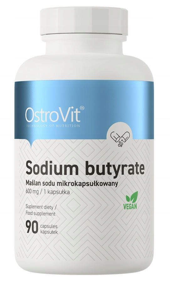 Ostrovit Sodium Butyrate Maślan Sodu Jelita Trawienie Kwas Masłowy ...