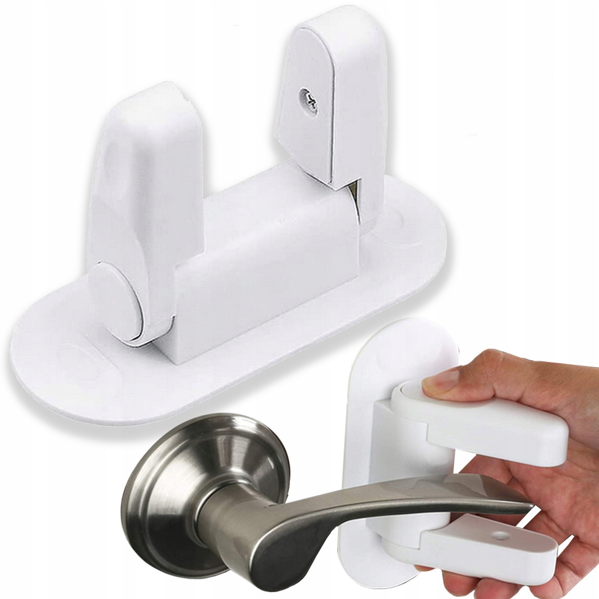 Blokada do Klamki w Drzwiach - Niska cena na Allegro.pl