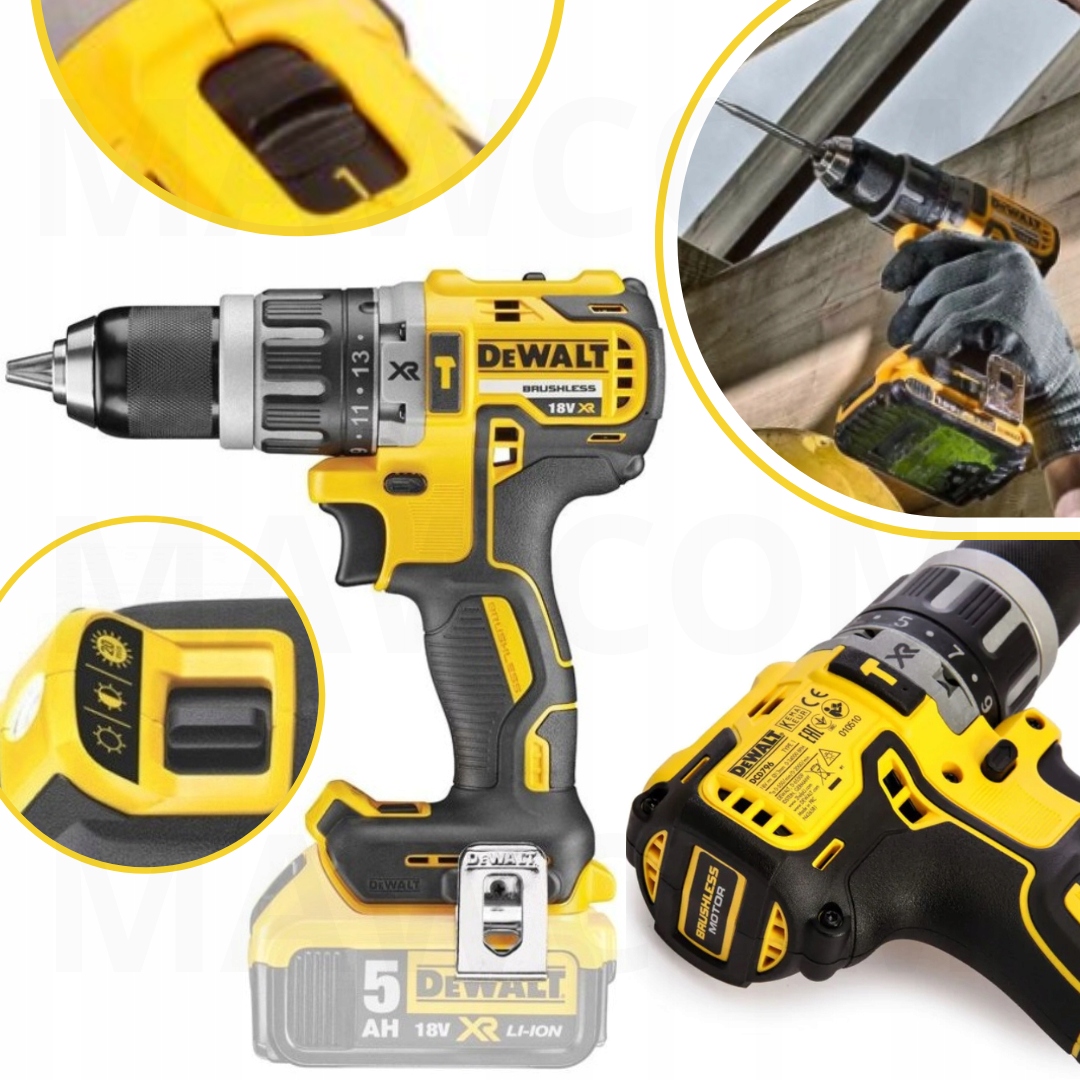 DeWALT DCD796N WKRĘTARKA UDAROWA 18V (DCD796N) • Cena, Opinie 9984189216 • Allegro.pl
