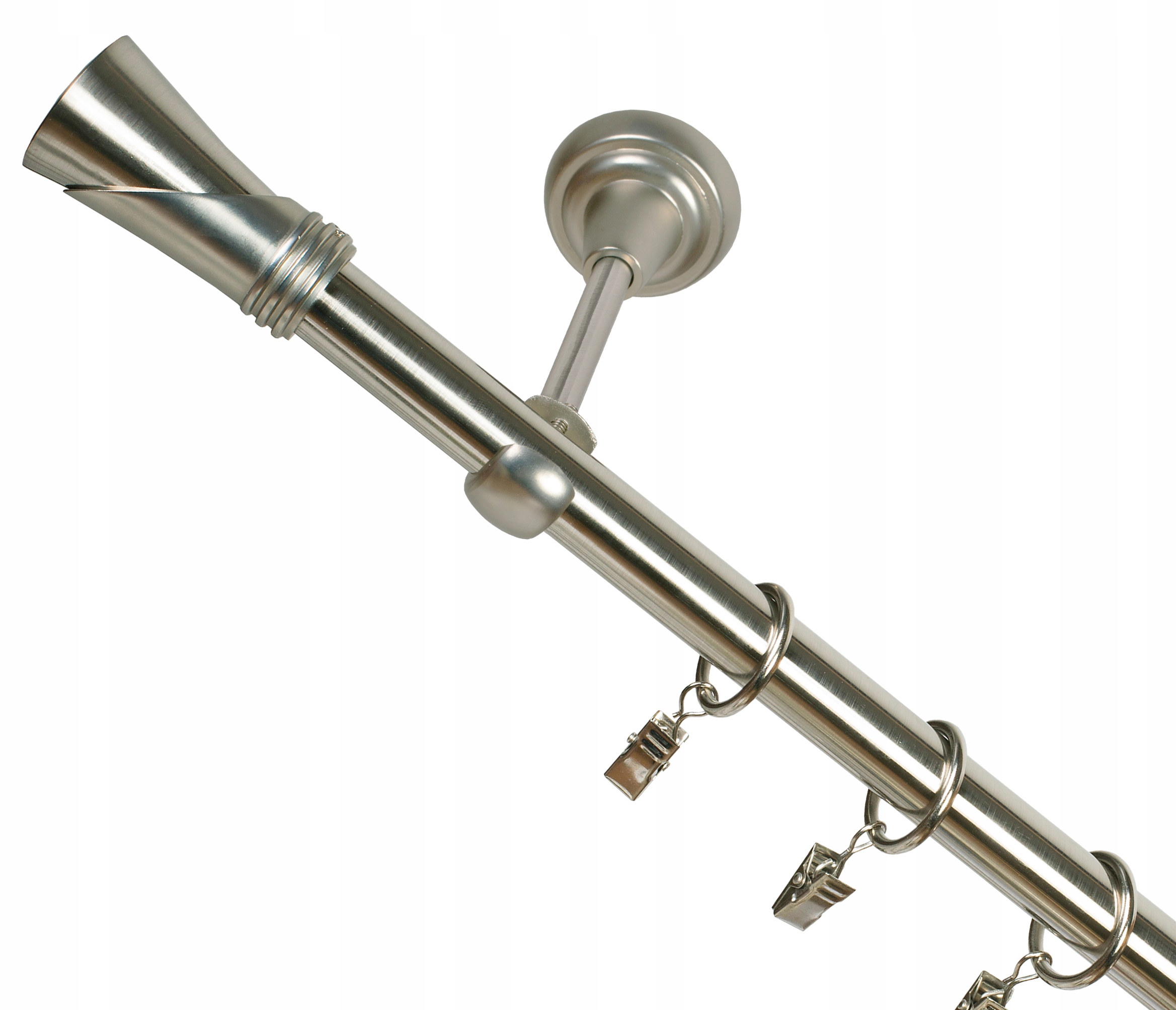 KARNISZE METAL KARNISZ POJEDYNCZY INOX 19/400 CM • Cena, Opinie ...