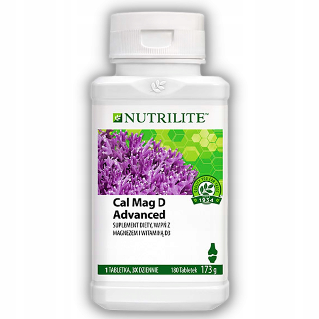 AMWAY CAL MAG D NUTRILITE ADVANCED 180 tabl. 13318555192 - Allegro.pl