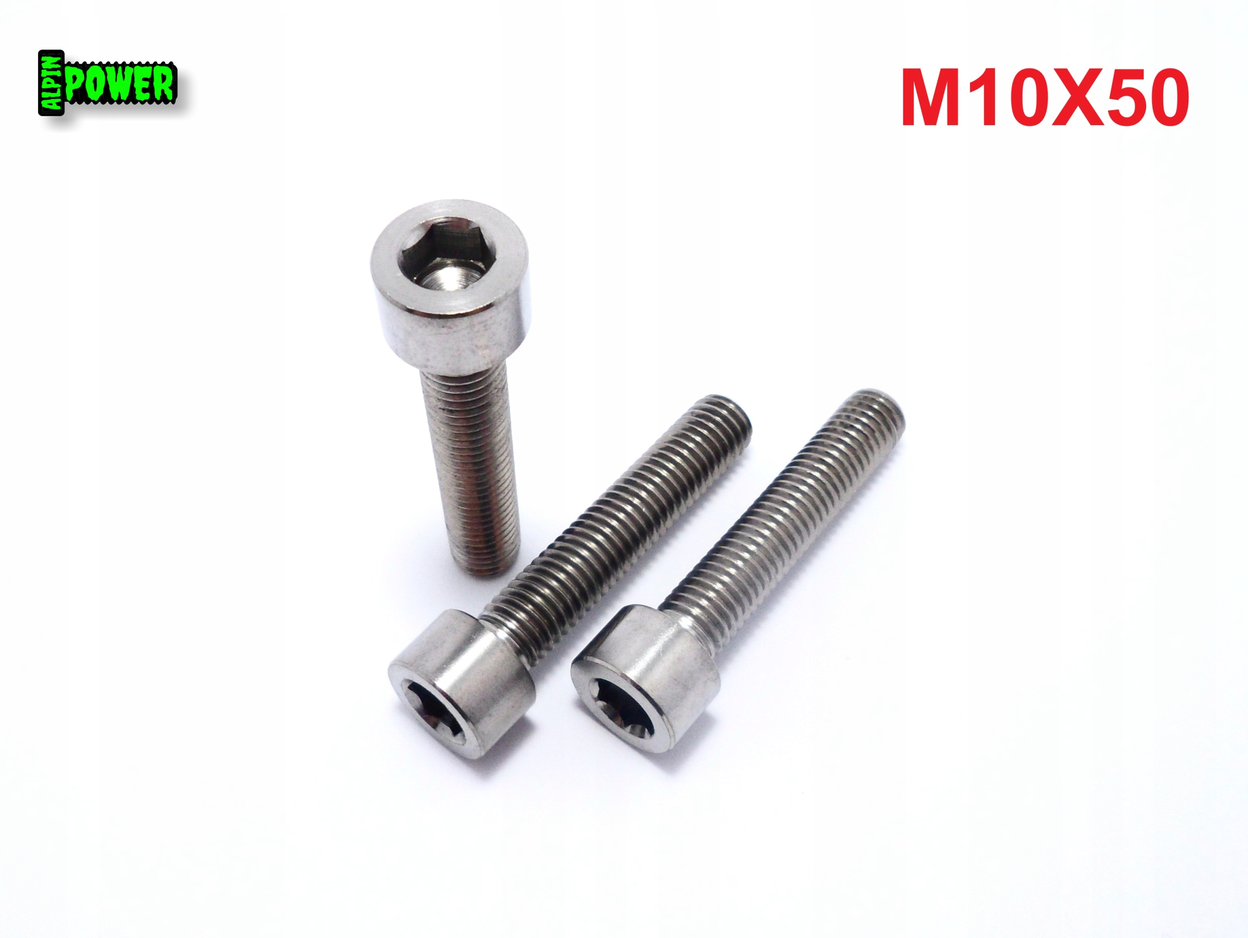 M10X50 ŚRUBA IMBUSOWA DIN 912 ISO 4762 TYTANOWA ŚRUBY TYTANOWE GRADE 5 (M10X50DIN912TYGR5 ...