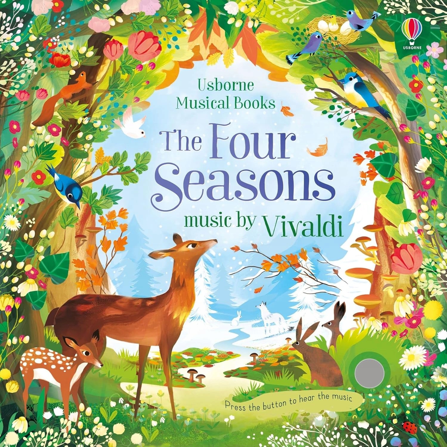 The Four Seasons Fiona Watt Książki dla dzieci (17880376289) | Allegro