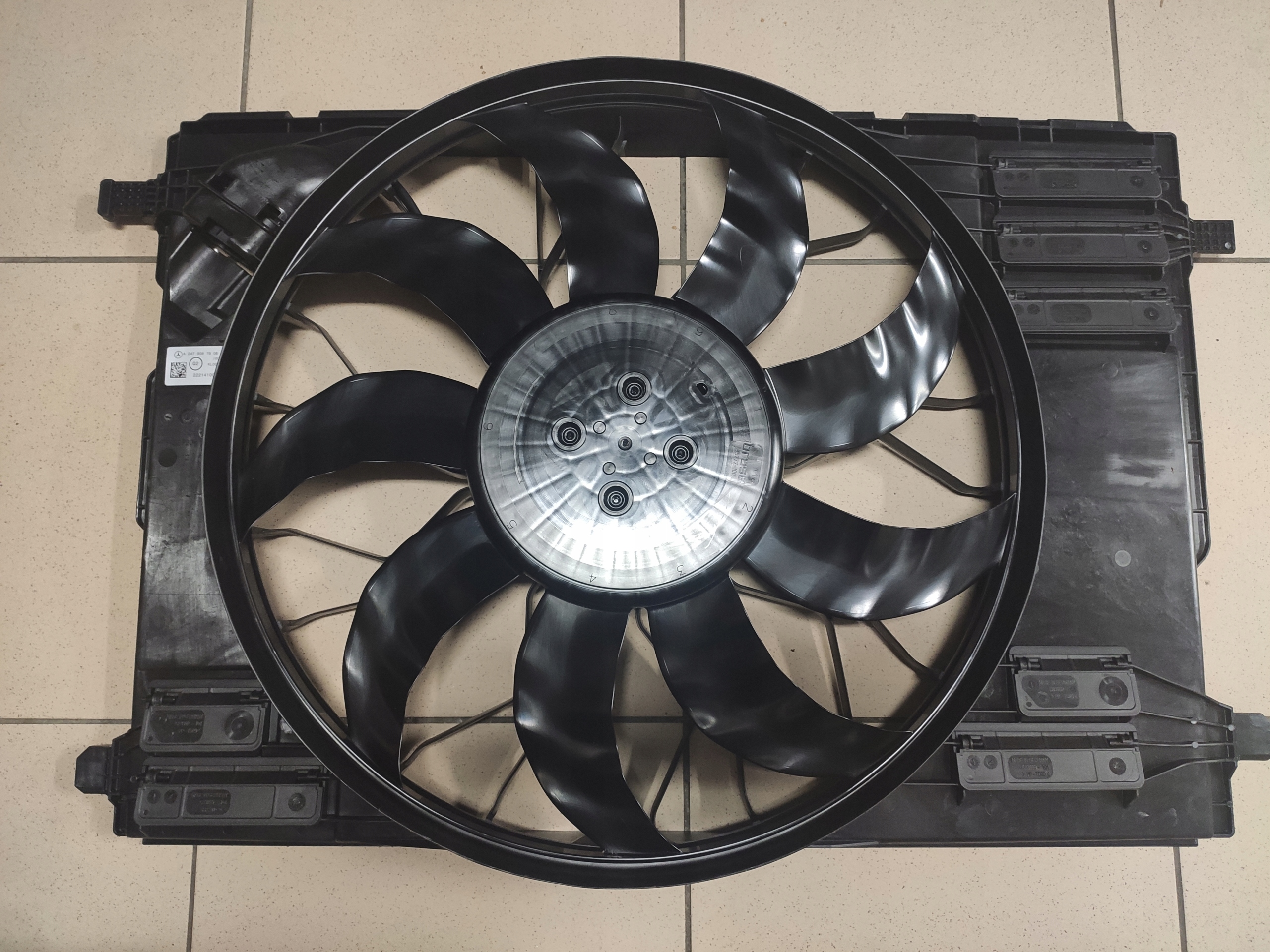 MERCEDES W177 W247 GLA H177 GLB X247 WENTYLATOR NOWY ORYGINAŁ ...