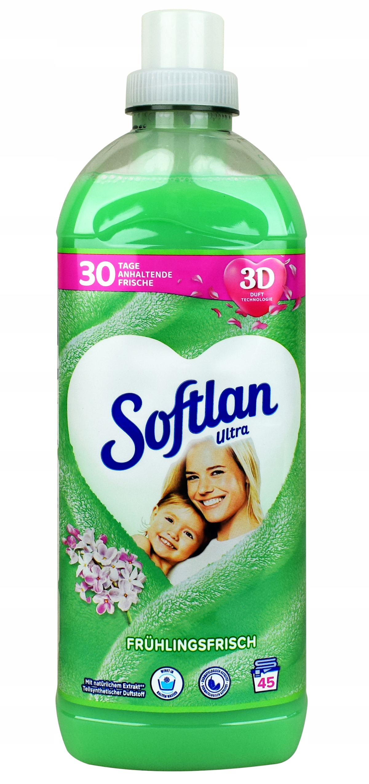 Softlan Fruhlingsfrisch płyn do płukania zielony 45pł 1,0l ...