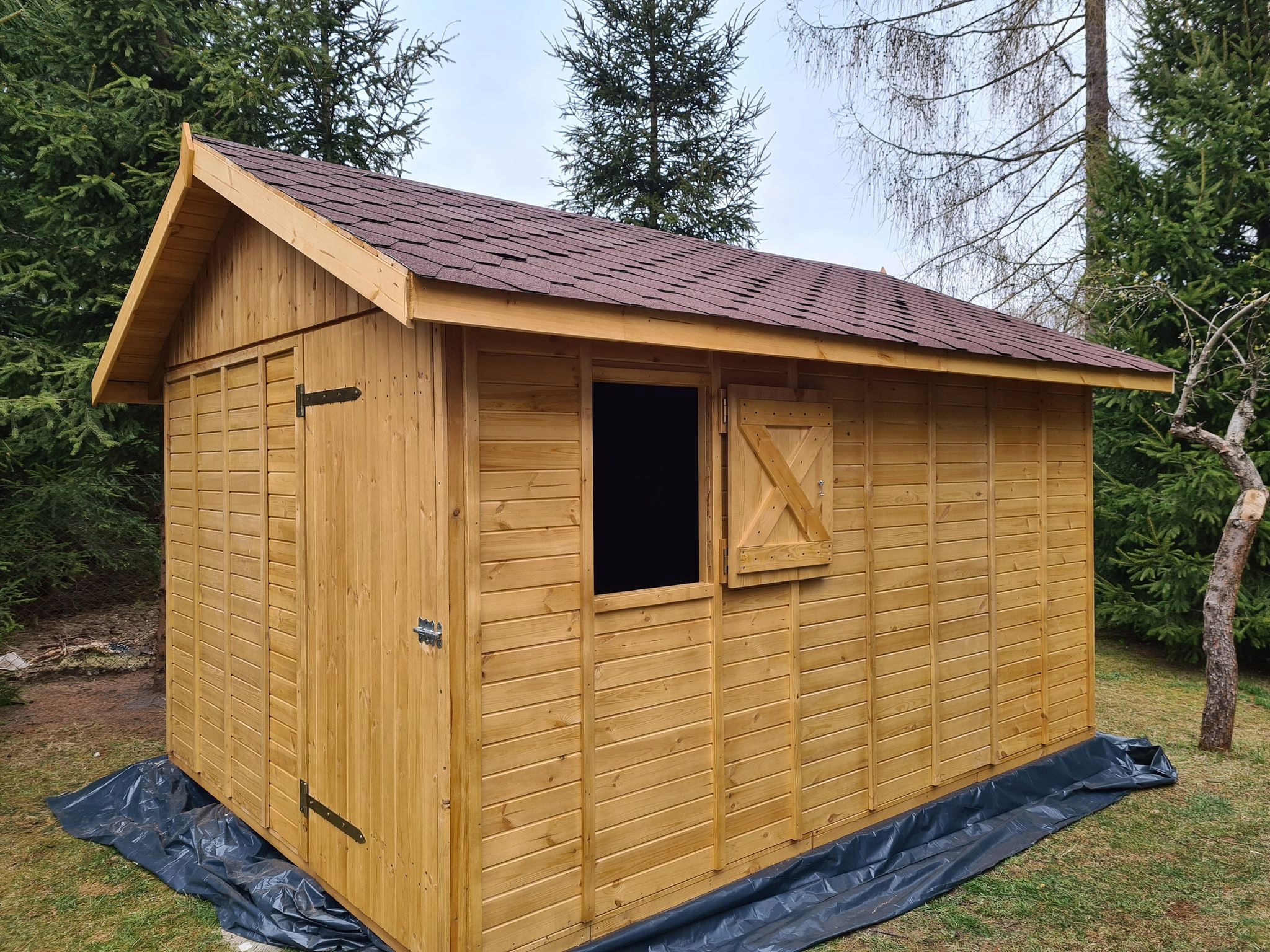 Domek ogrodowy Andrew 200 x 200 cm • Cena, Opinie • Domki 17280288526 ...