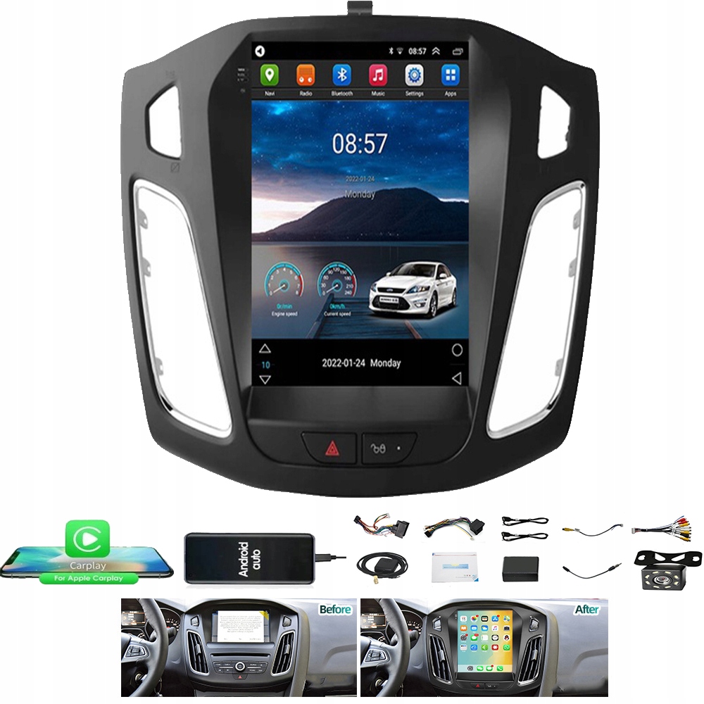 Radio 9.7 Android dla Ford Focus MK3 2012-2017 - Sklep, Opinie, Cena w ...