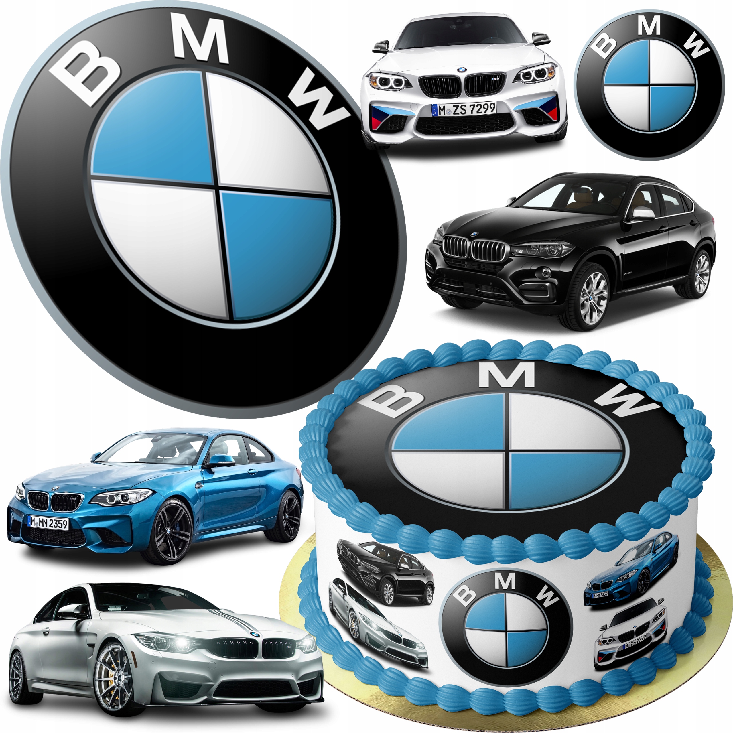 Bmw Ozdoby na Tort - Niska cena na Allegro