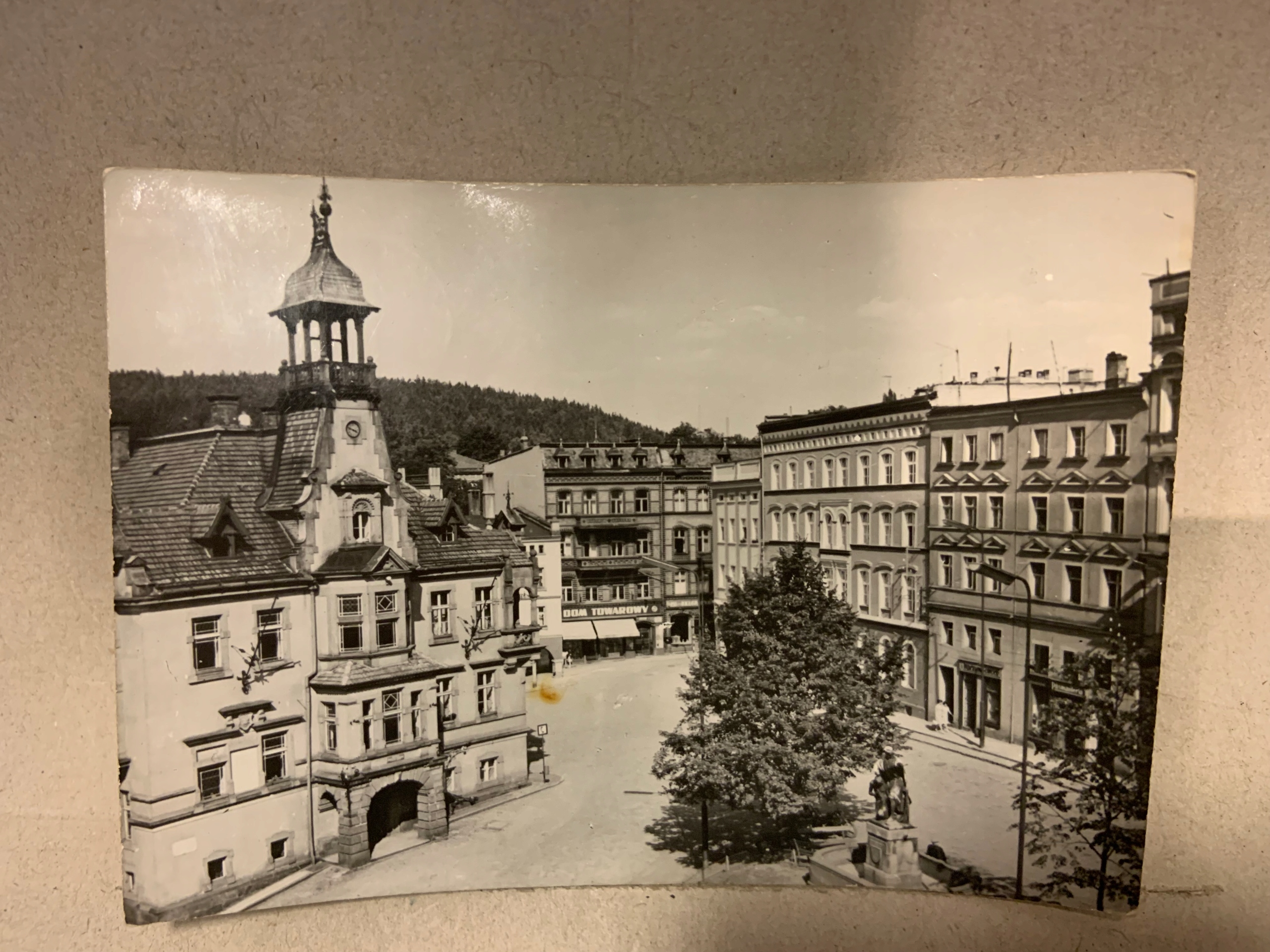 NOWA RUDA RYNEK RATUSZ POCZTÓWKA PRL LATA 60 • Cena, Opinie • Dolny ...