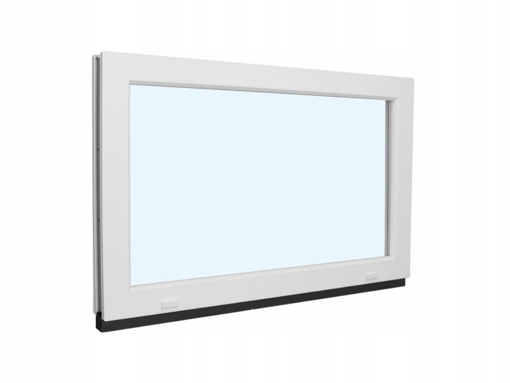 okno pcv fix 700 x 700 mm / 70 x 70 cm białe • Cena, Opinie • Okna ...