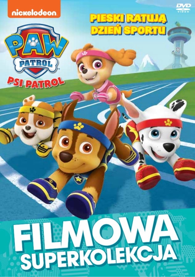 Psi Patrol.Pieski ratują Dzień sportu płyta DVD 9573528069 - Sklepy ...