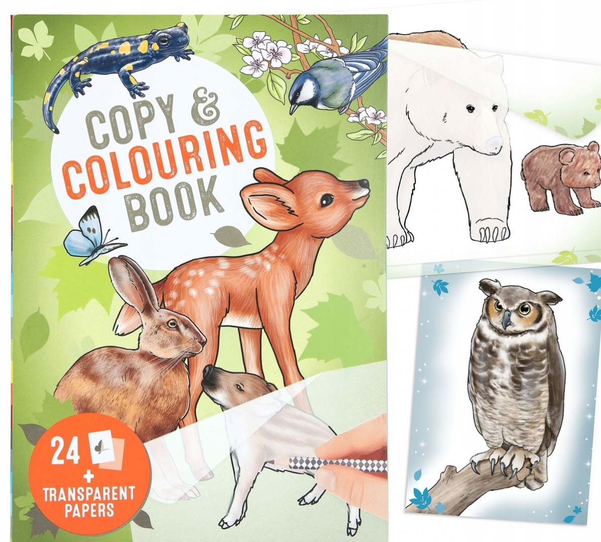 TOP MODEL Zwierzęta Animal Kolorowanka Kalka 12178 (4010070634650 ...