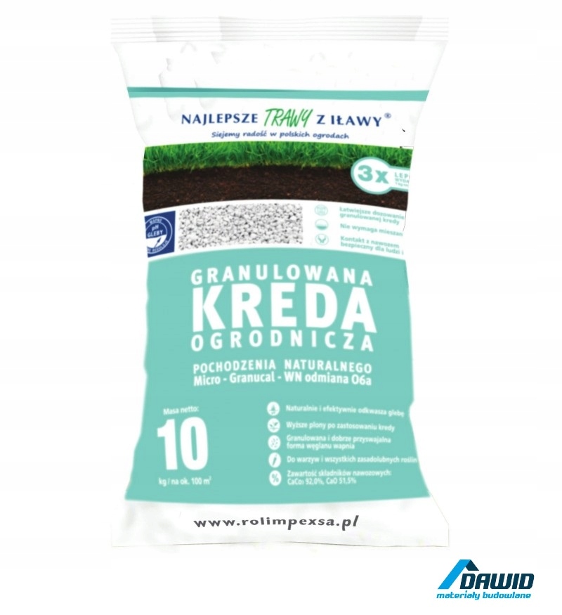 Nawóz wapno Rolimpex granulat 10 kg 10 l (5907466502930) • Cena, Opinie ...