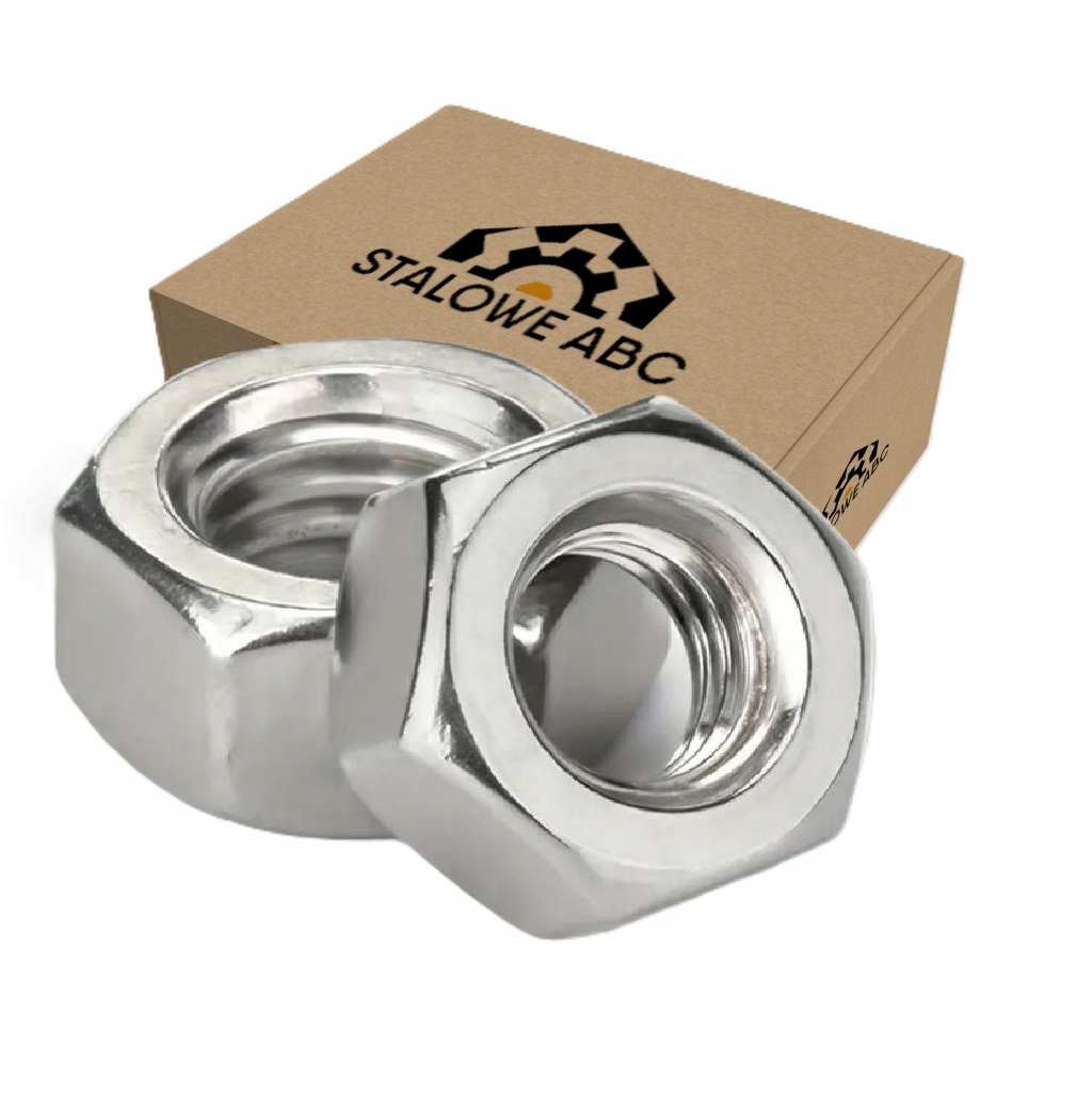 Matice 6-hranná DIN934 m4 kl.6 pozink balení 200ks za 19.00CZK - Allegro