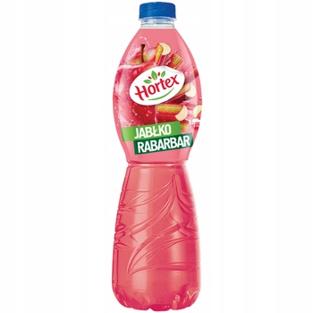 Hortex Jabłko rabarbar Napój 1.75 l • Cena, Opinie - Allegro